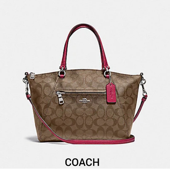 Coach | Bags | Coach Prairie Satchel Shoulder Bag Crossbody Signature ...